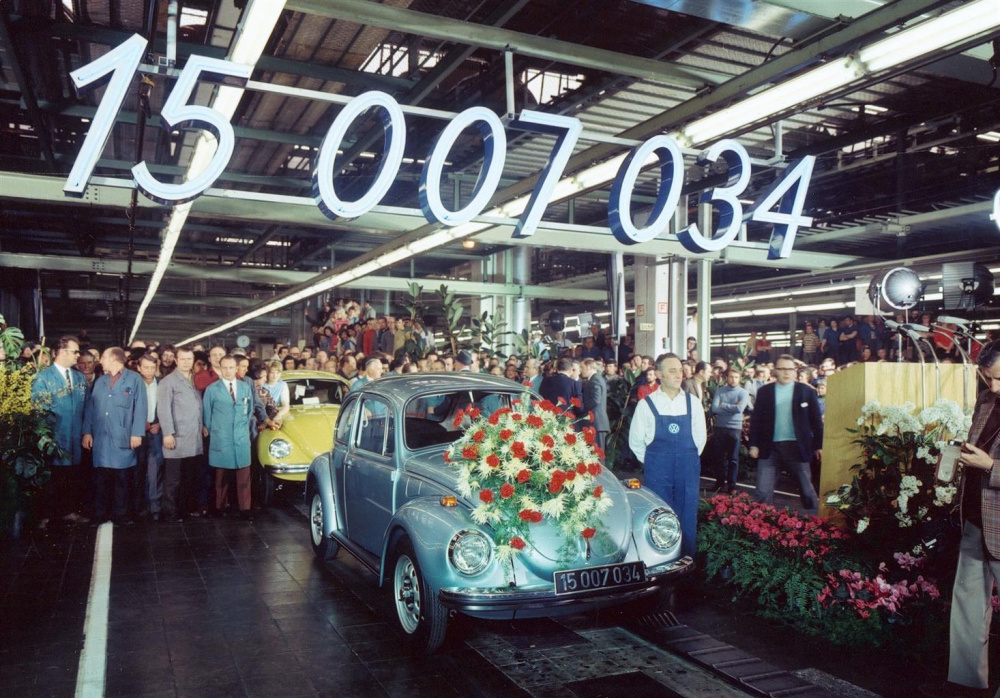 50 years ago, the Volkswagen Beetle became "World Champion".